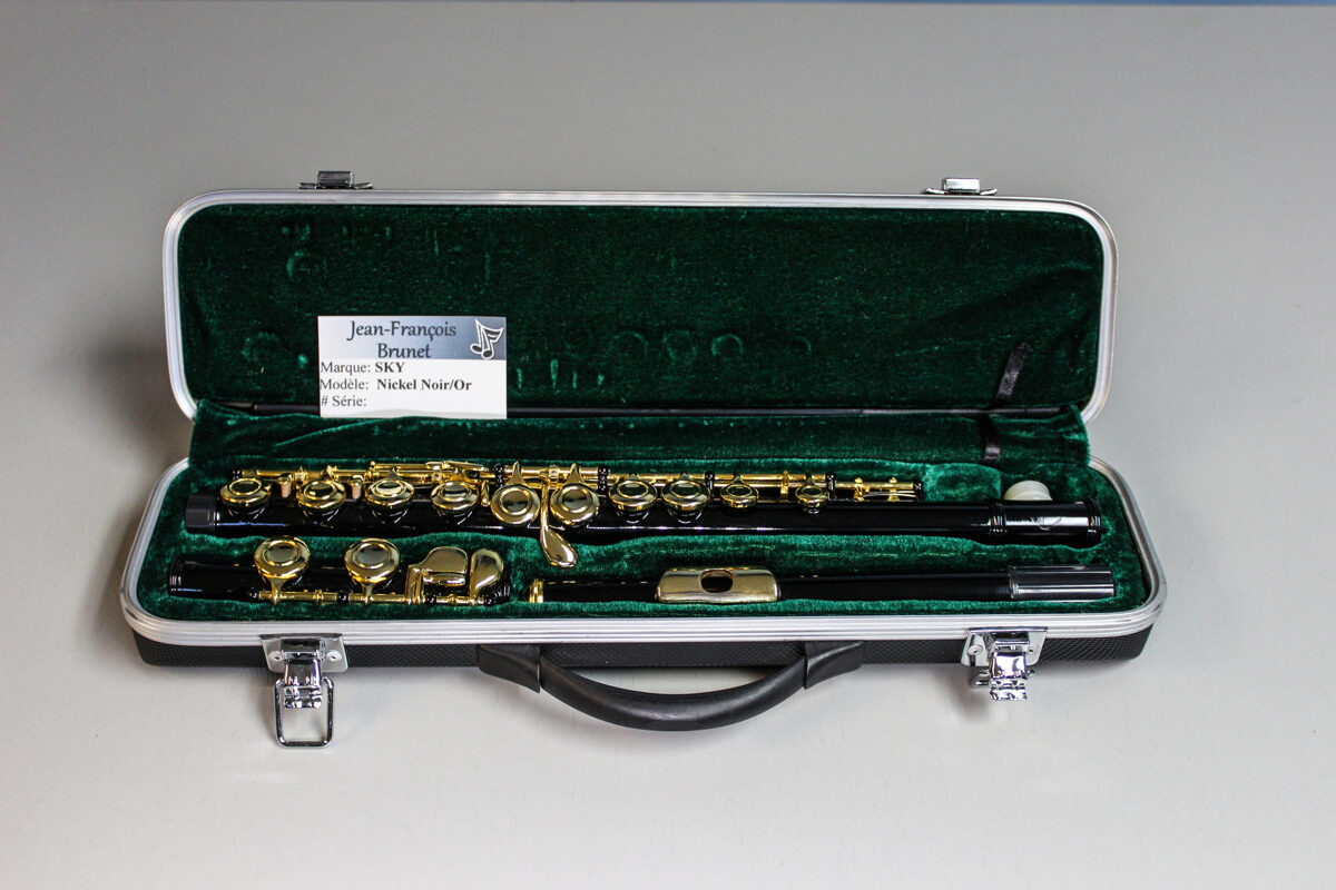 Flûte neuve Sky noire et or - Flûtes traversières - Modèles étudiants ...